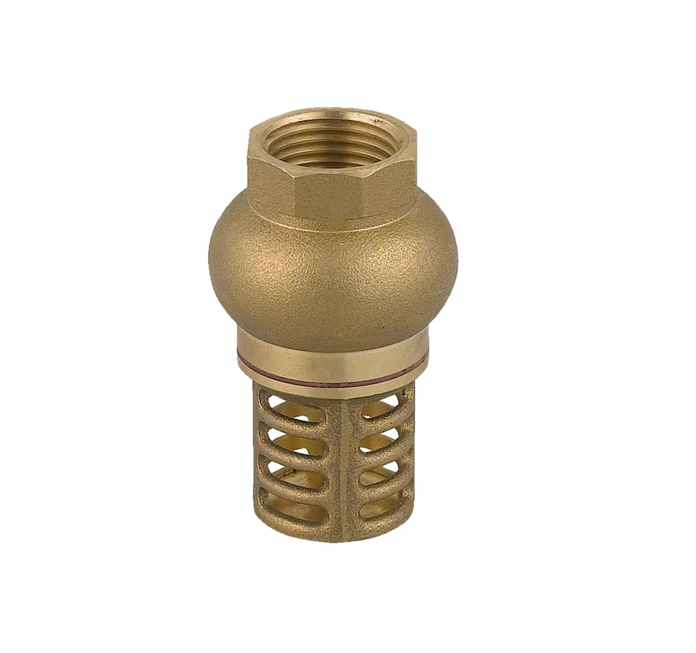 Usisna korpa mesingana sa nepovratnim ventilom 3/4" DN20 FERRO ZS1K PN10