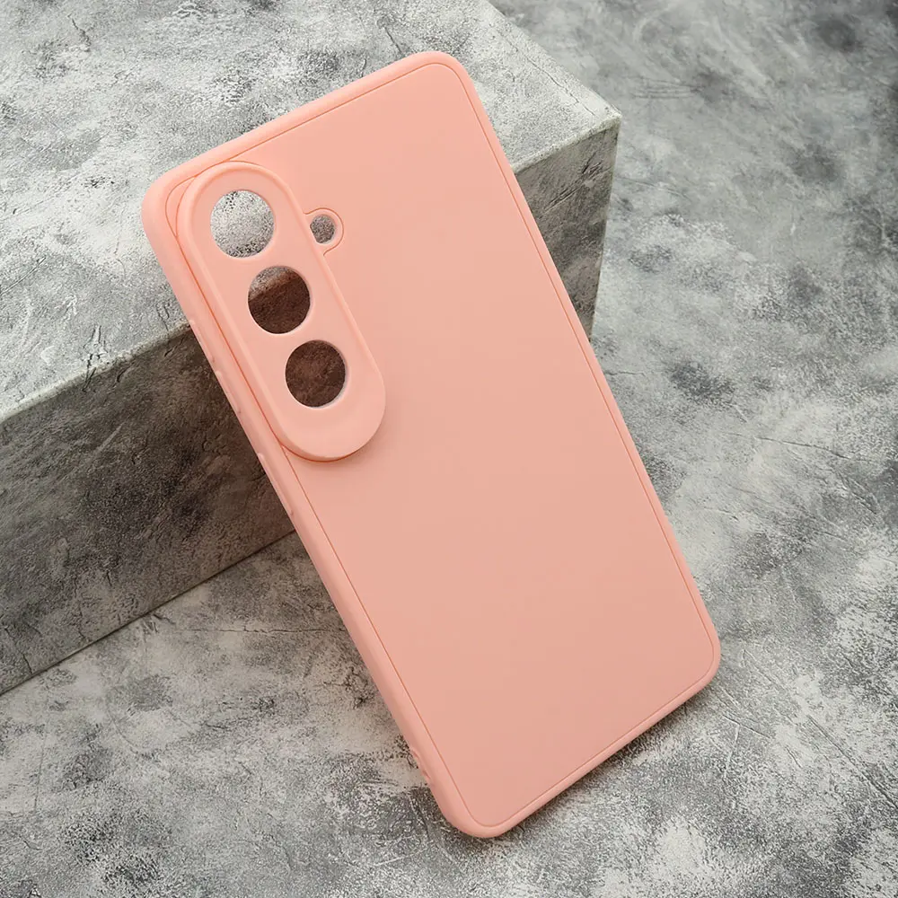Maska za Samsung Galaxy S26 5G Soft 3D camera roze
