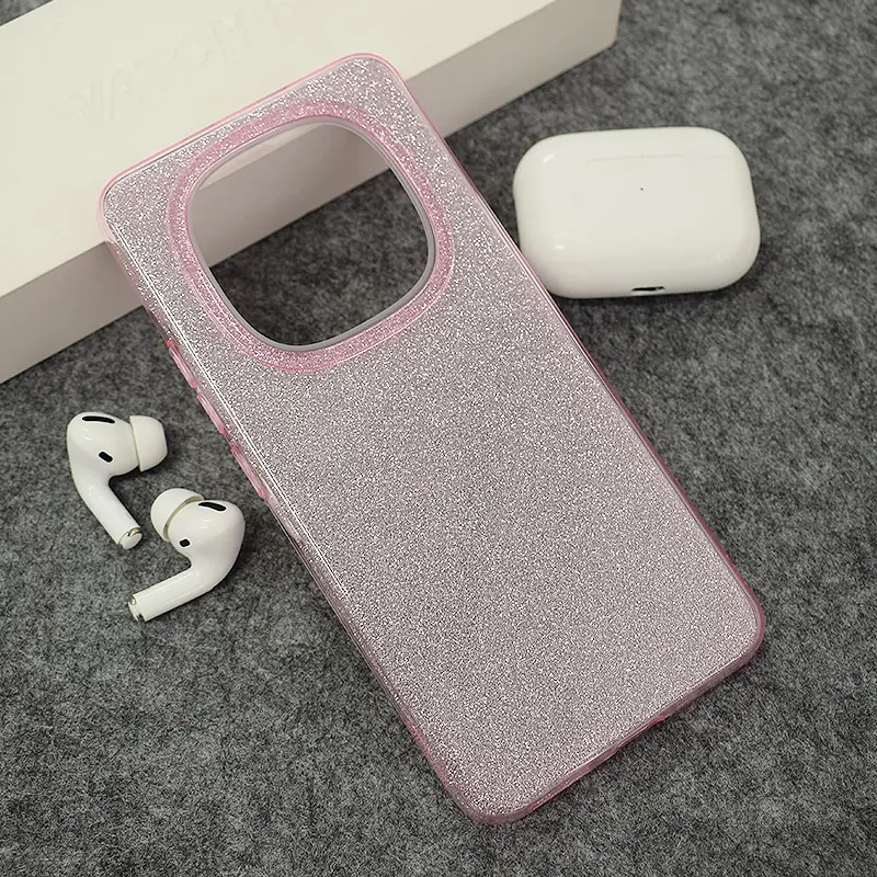 Maska za Xiaomi Redmi Note 15 4G/ 5G (EU) Crystal Dust pink