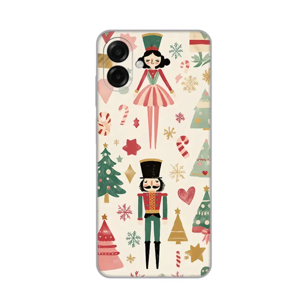 Silikonska maska za Samsung A075F Galaxy A07, Vintage Christmas