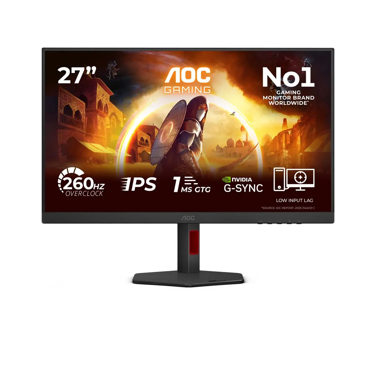 AOC 27G4ZR IPS Gaming 260Hz IMA 130mm monitor 27"