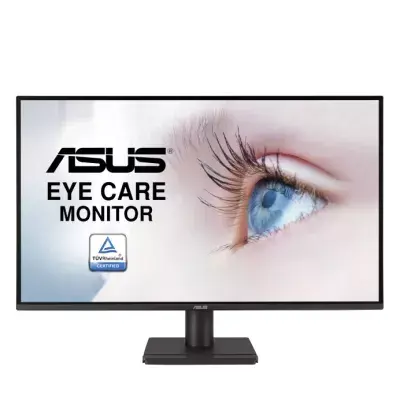 Asus Monitor VA27AQ IPS QHD 75Hz AdaptiveSync, 27", Crni