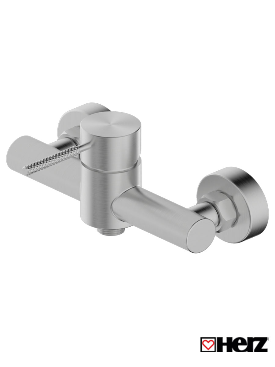 Baterija za tuš kadu LUMA Brushed SS j40SS 00410SS Herz