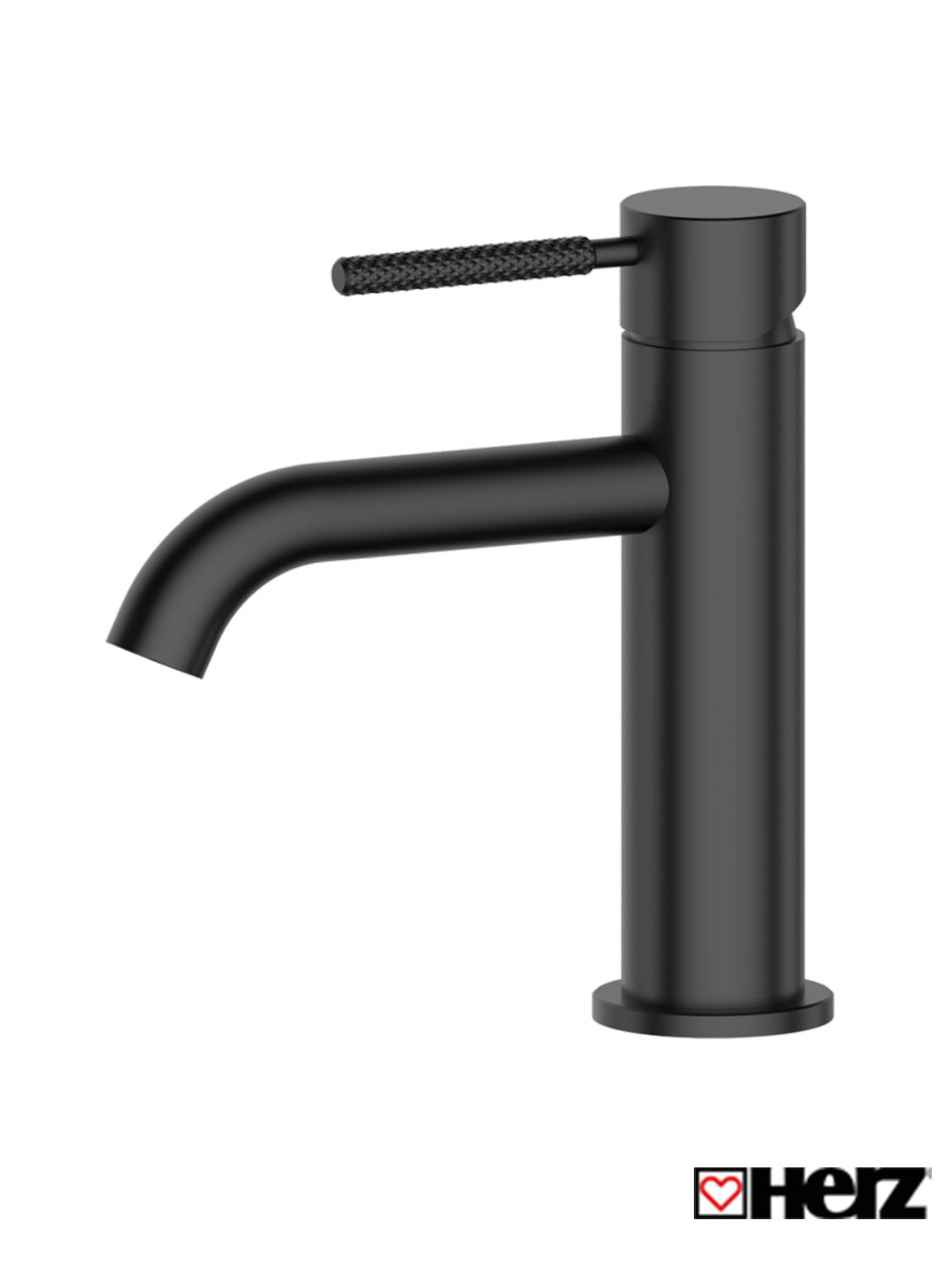 Baterija za lavabo LUMA Black Chrome j10BC 00610BC Herz