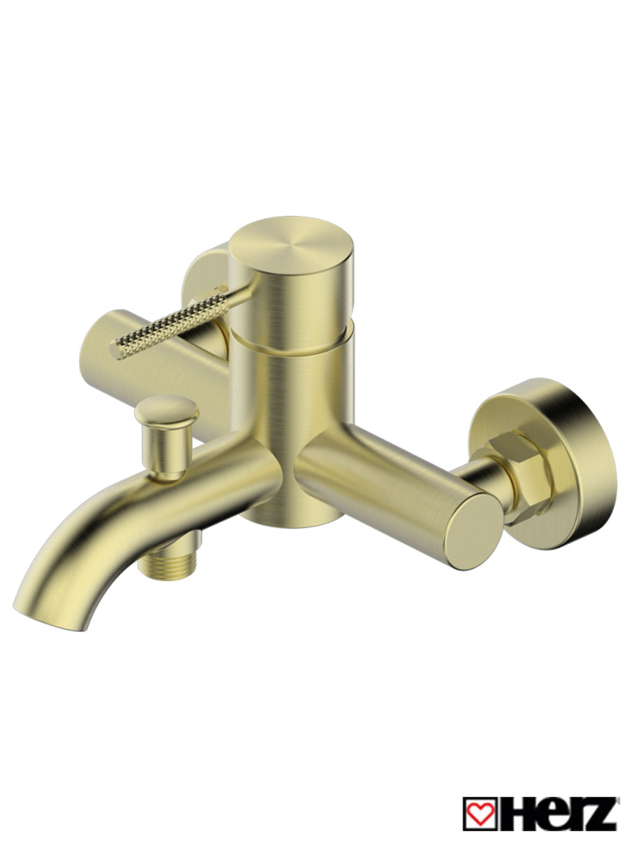 Baterija za kadu LUMA Brushed Gold j30BG 00310BG Herz