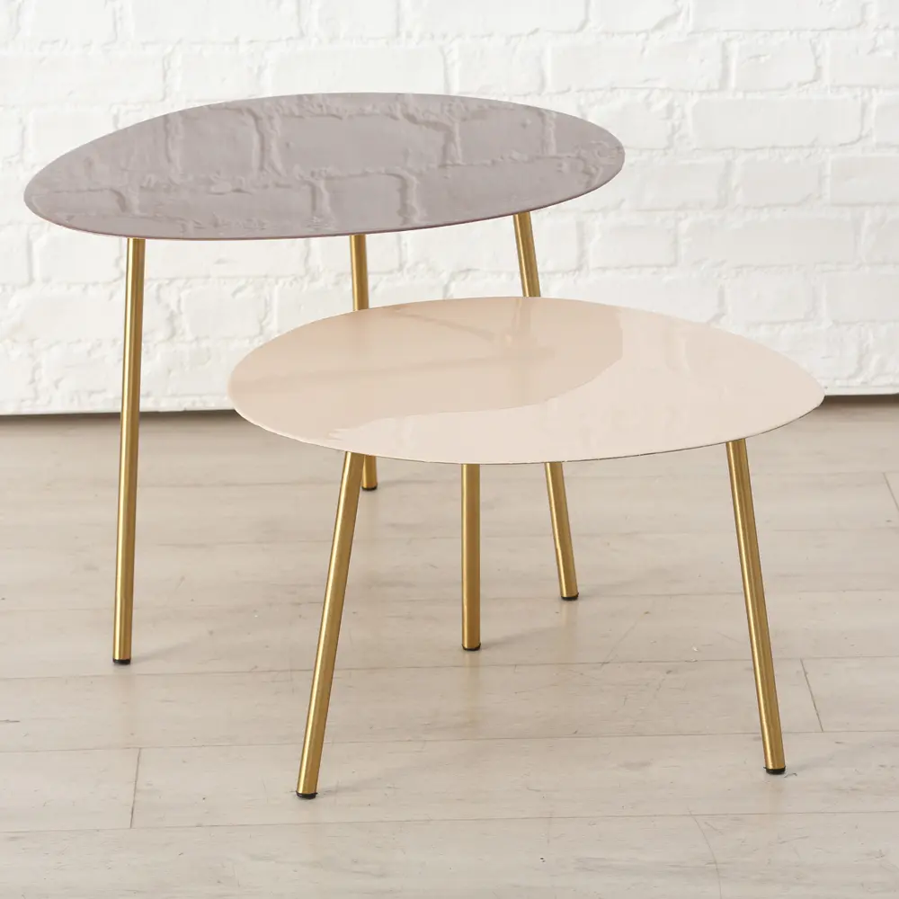Ena Set od 2 stola 65x59xx47cm, Ljubičasta
