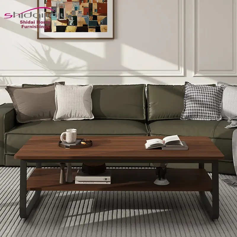 Shidaijiaju Klub sto, 120x48x60 cm, Orah