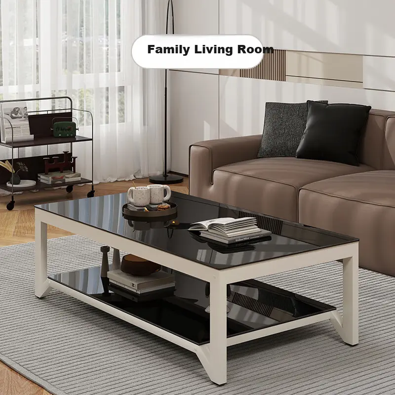 Fanshe Klub sto, 130x65x45cm cm, Beli