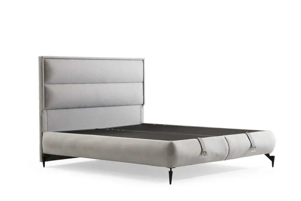Hanah Home Ram za krevet Fresh, 160 x 200 cm, Sivi