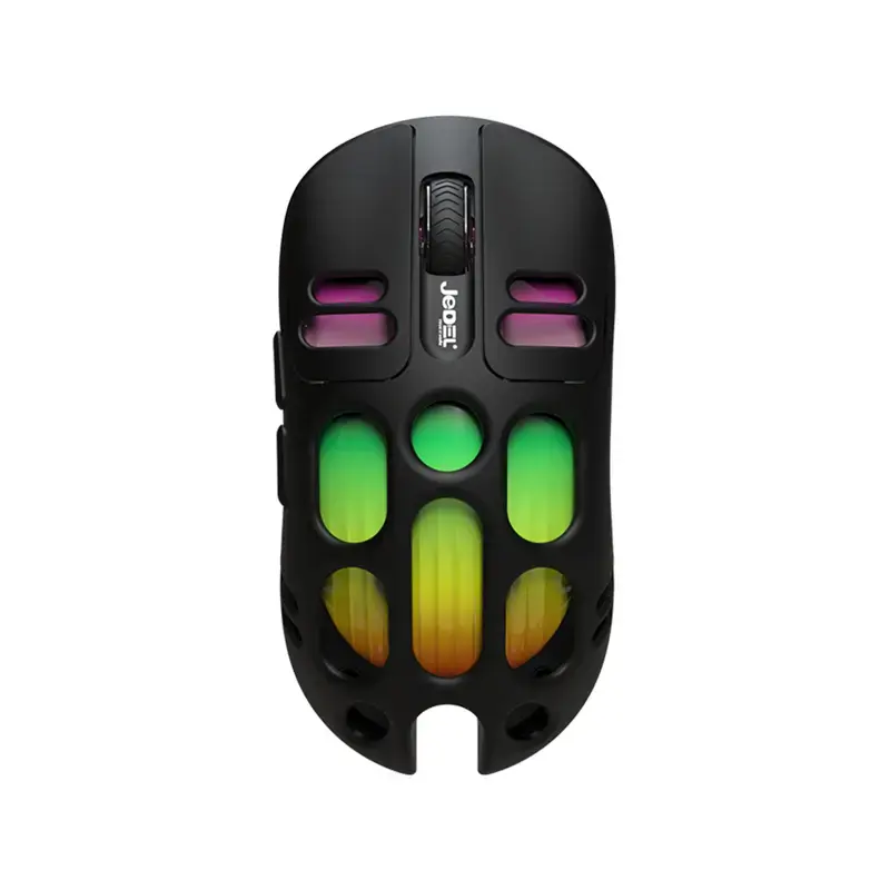 Jedel bežični gejmerski miš WD153, 1600 DPI, 5D, 500mAh, Crni