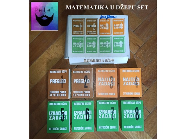 EX ZU set Matematika u Dzepu - TOP PONUDA