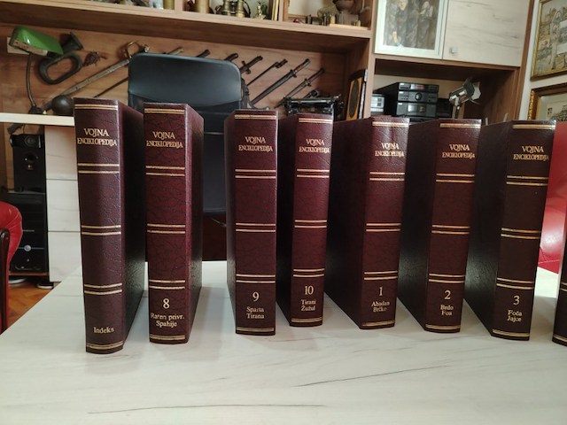 Vojna enciklopedija 1-10 + Index