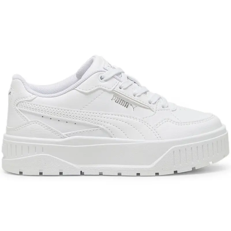 Puma Patike za devojčice Karmen II IDOL PS, 398877-01, Bele