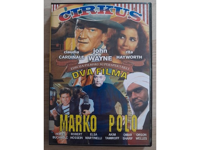 Circus / Marko Polo DVD DVA FILMA