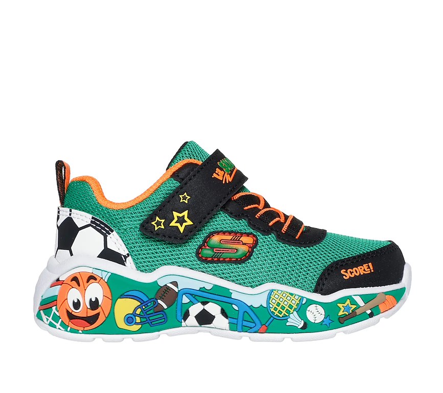 Skechers Patike za dečake Play Scene, 407312N-GRMT, Zelene