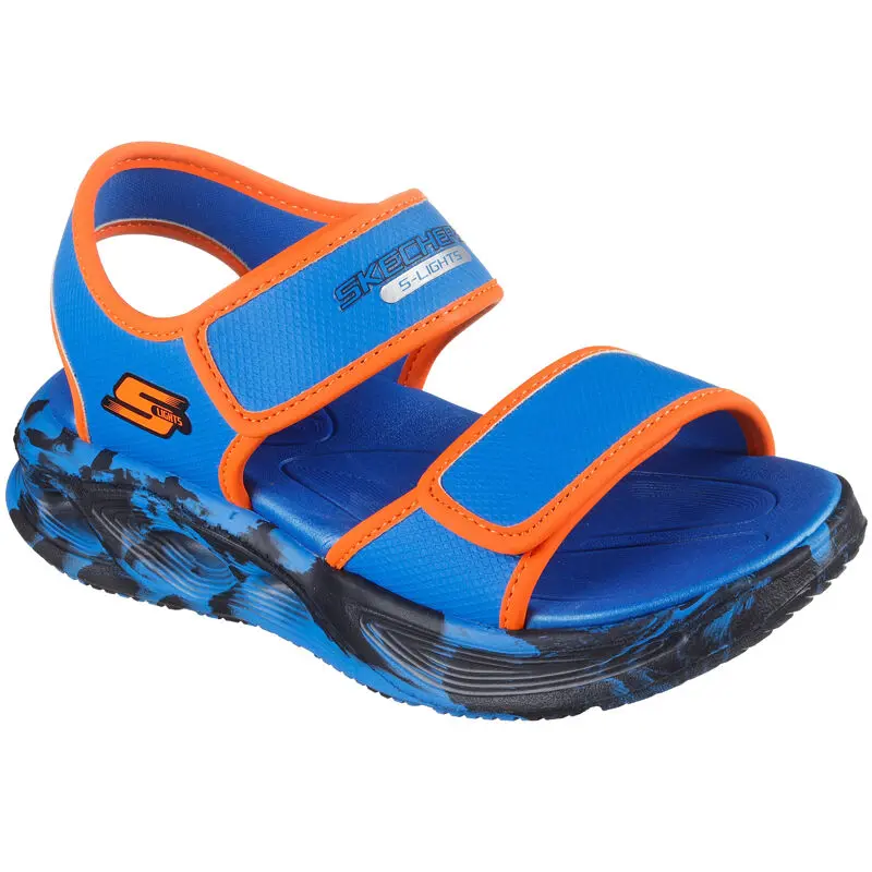 Skechers Sandale za dečake Sola glow, Plave