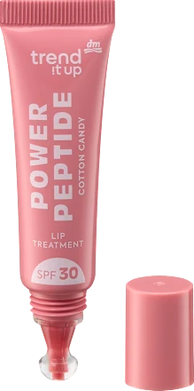trend !t up
Sjaj za usne Power Peptide SPF 30 – 010 Cotton Candy, 1 kom