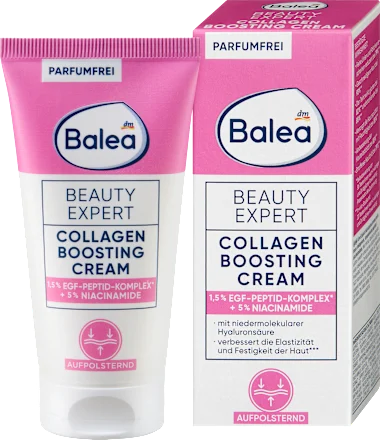 Balea
Dnevna krema za lice, Beauty Expert, Collagen Boosting Cream, 50 ml