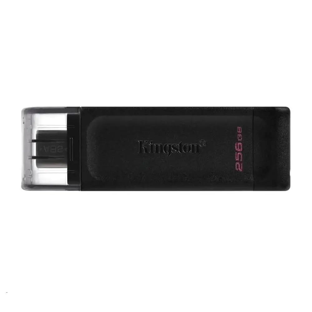 Kingston USB flesh memorija 70, 256 GB, USB Tip-C, Crni