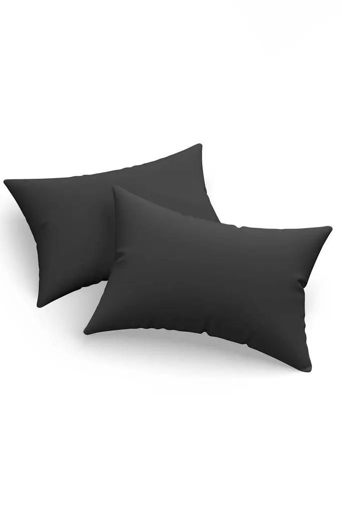 L'essentiel Maison Set jastučnica Solid, Crni