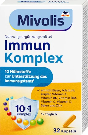 Mivolis
Kompleks za imunitet kapsule Immun Komplex, 32 kom
Dodatak ishrani