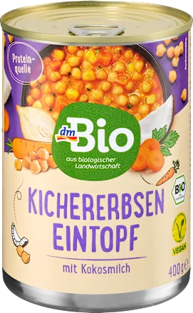 dmBio
Čorba od leblebija sa kokosovim mlekom, 400 g