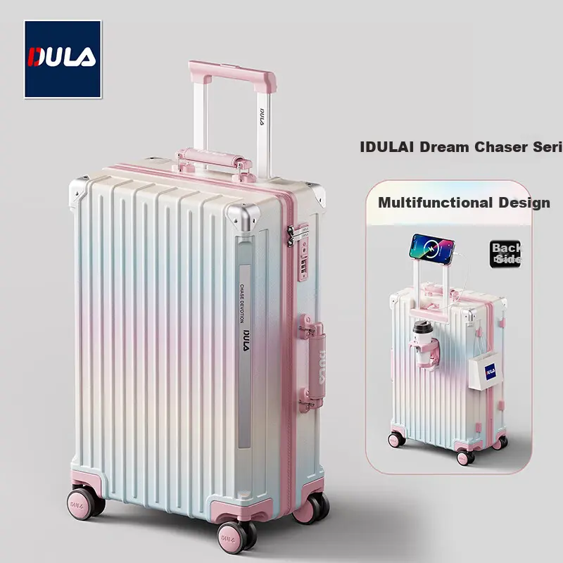 Dula Kofer Dream Chaser,TSA brava, USB port, Roze
