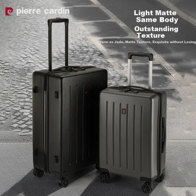 Pierre Cardin Srednji kofer, 61cm, Crni