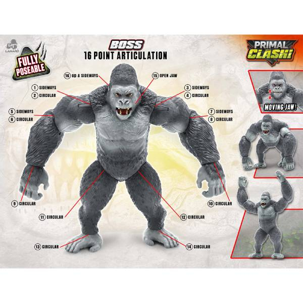 Lanard Primal Clash Boss Gorila 20cm 1043494
