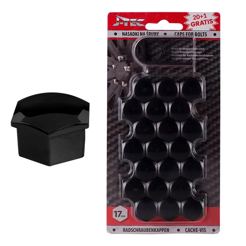 Poklopac šrafa crni 17mm (21 kom) – Amio G21301