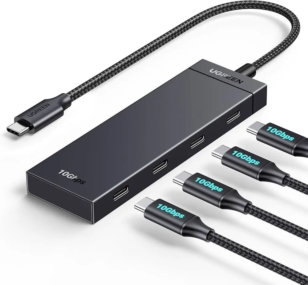 Ugreen USB hub CM806, USB-C, 4 porta, USB 3.2