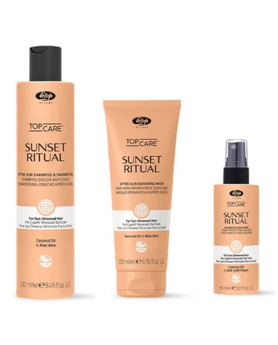 TCR sunset ritual set 3u1 za zaštitu i negu kose