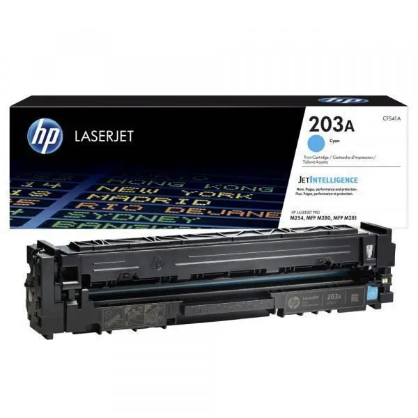 HP Toner 203A cijan