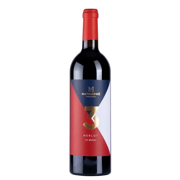 Tri Doline Crveno 0,75L