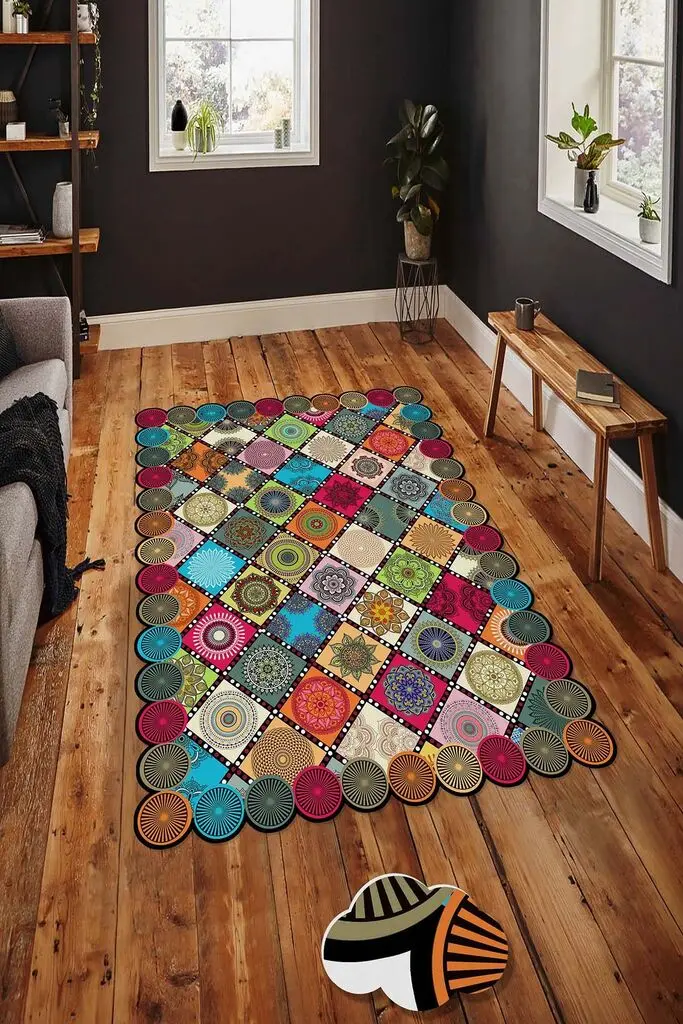Conceptum Hypnose Tepih, 140x220cm, Šareni