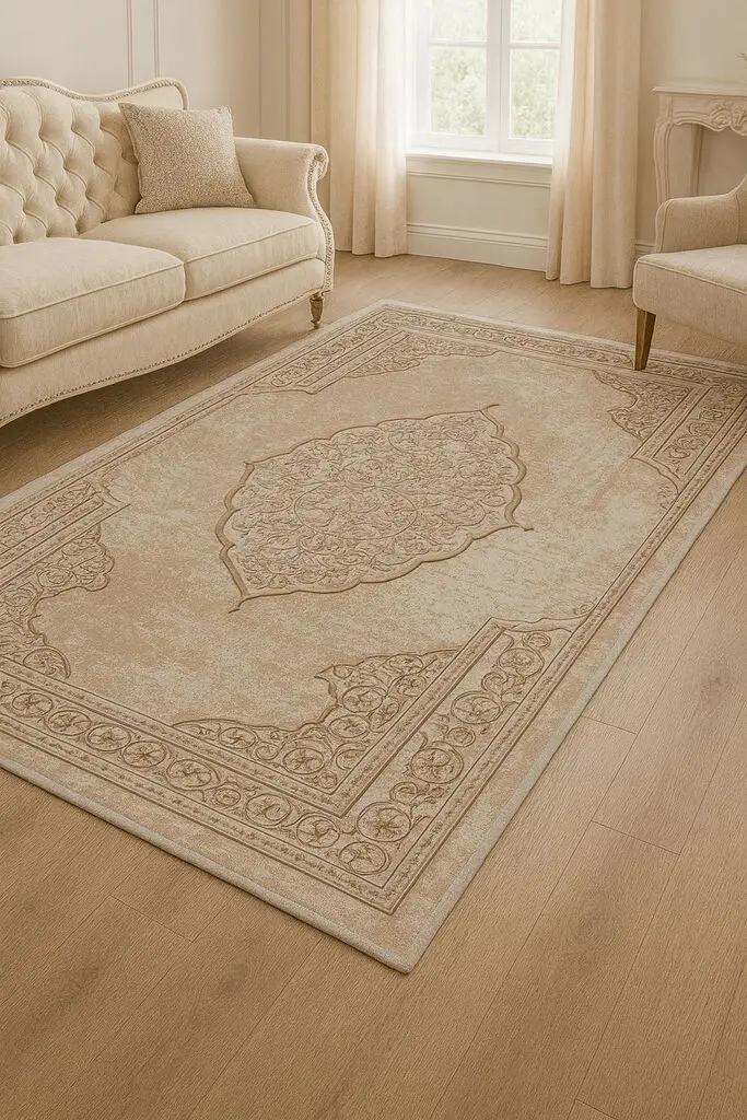 Conceptum Hypnose Tepih HM-CRP25-21, Pravougaoni, 140 x 220 cm, Braon