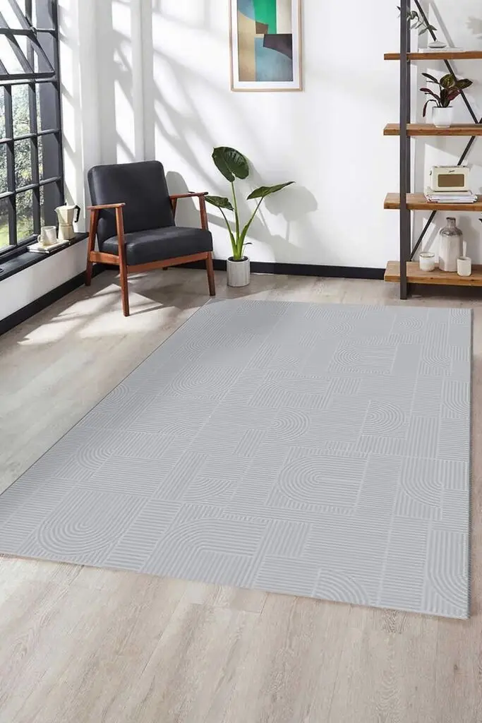 Conceptum Hypnose Tepih Akasya Ak004, 80x150 cm, Sivi