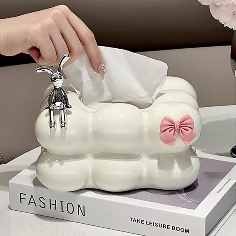 Jianyishijia Kutija za maramice Marshmallow, Bela