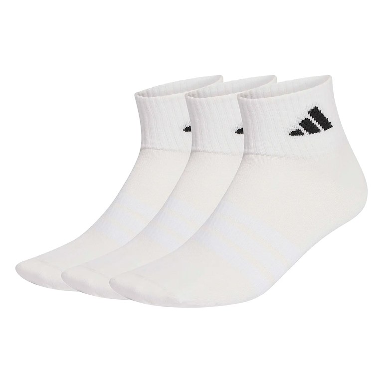 Adidas Čarape T Ess Ank 3P, JZ0528, 3 komada, Bele
