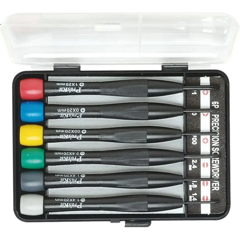 Pro'sKit Set preciznih odvijača 8PK-2061, 6 komada