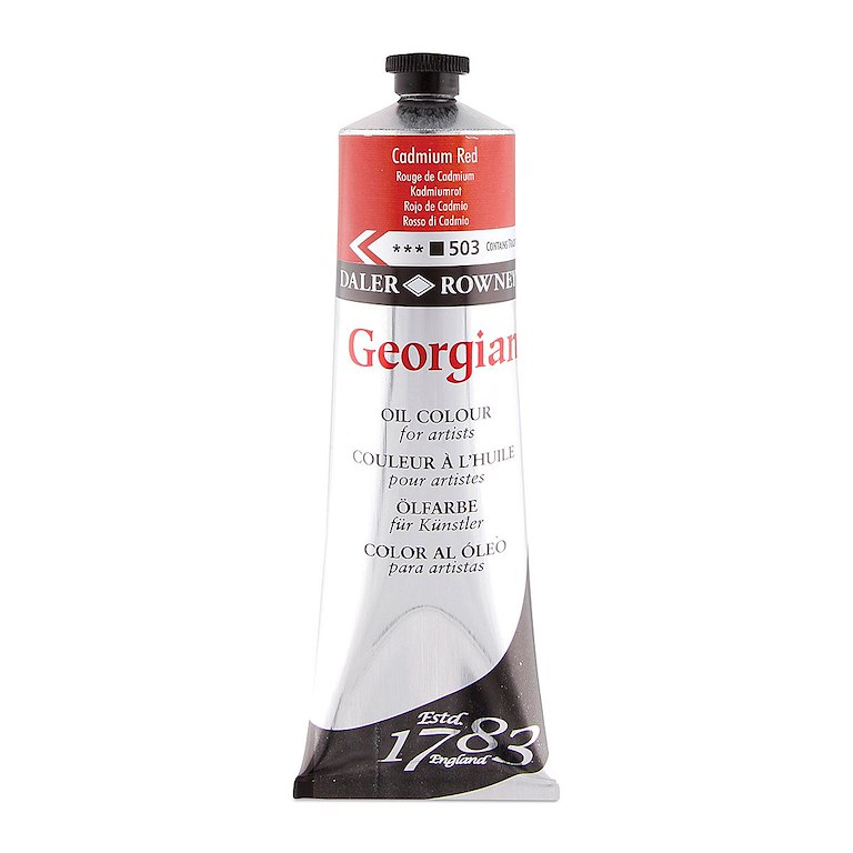 BOJA ULJANA 225ML CRVENA CADMIUM GEORGIAN 111225503
