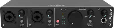 Arturia MiniFuse 2 Black - Audio Interfejs