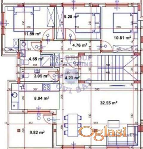 Stan u izgradnji 96m2-Futog