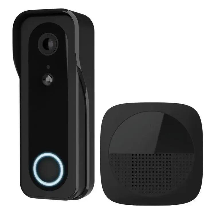 Trust Pametno video zvono za ulazna vrata 3000B DoorCam, WiFi, Crno
