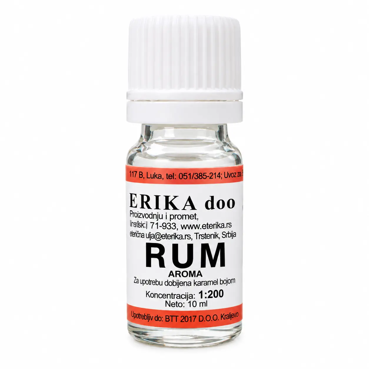 Aroma rum 10 ml Eterika