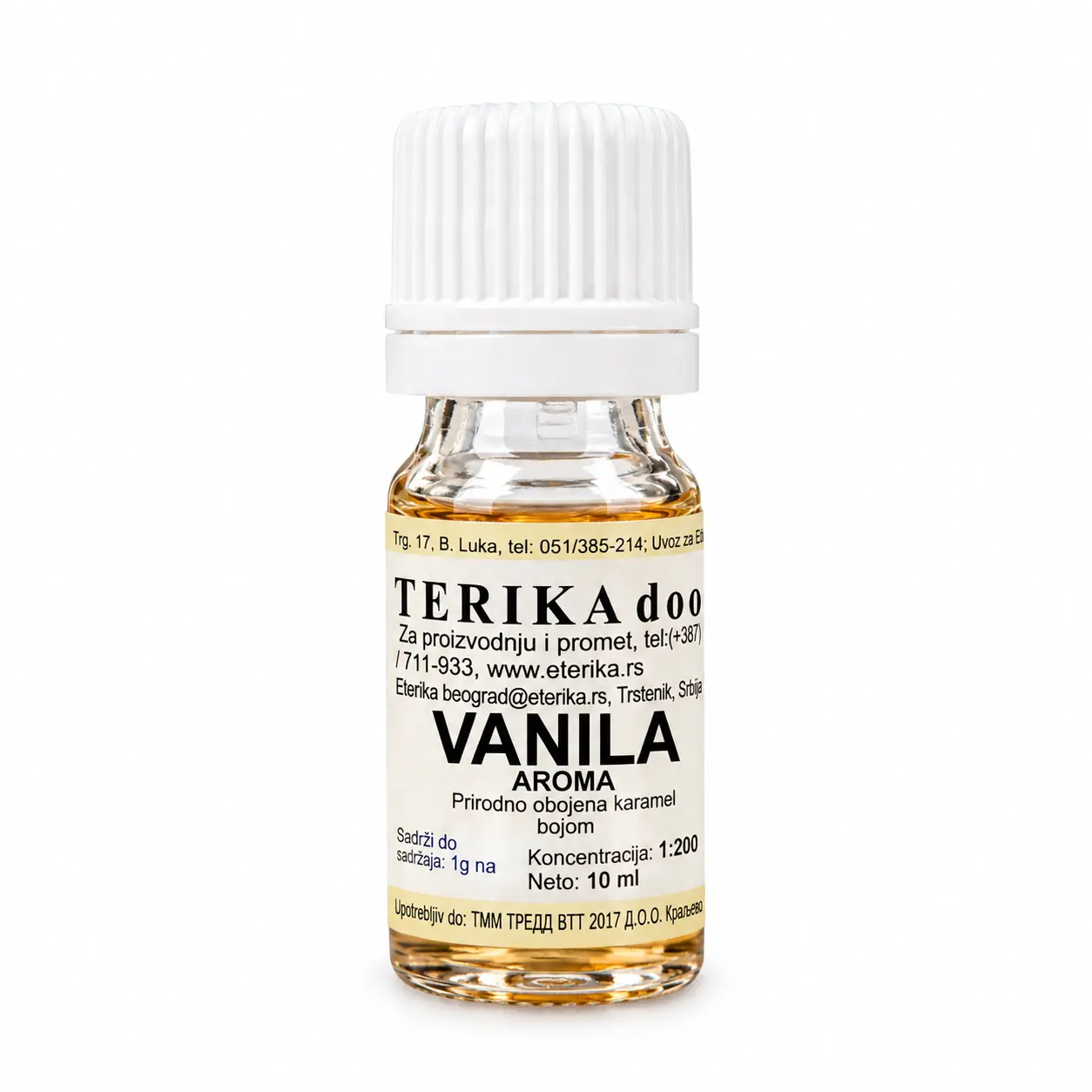Aroma vanila 10 ml Eterika