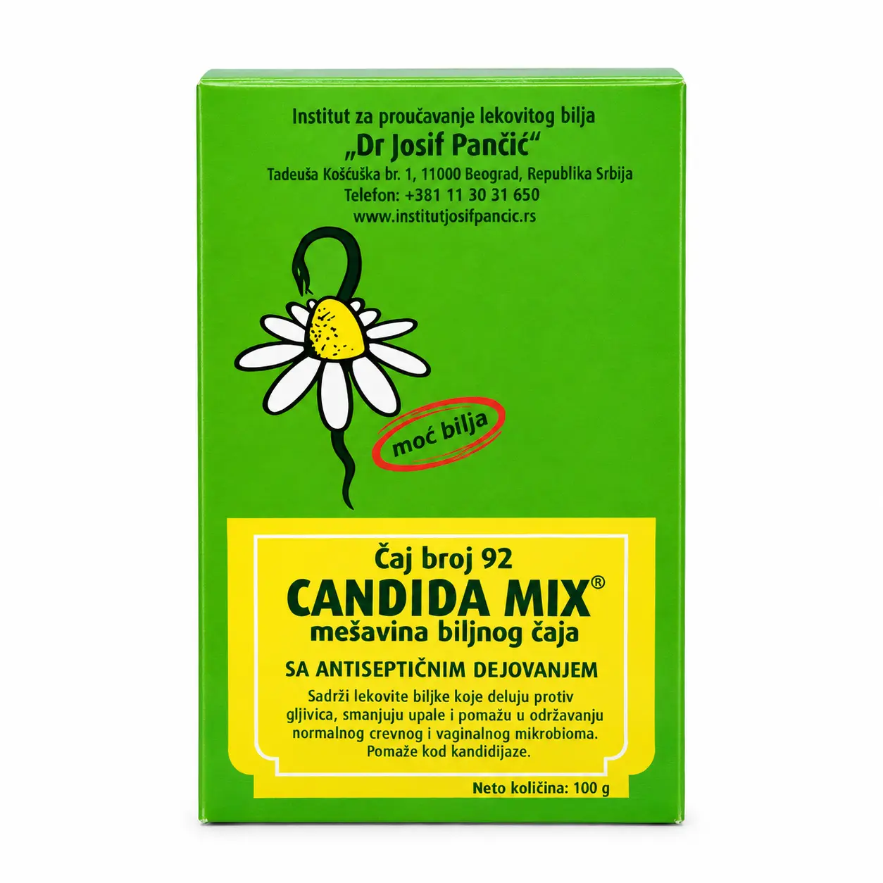 Candida mix Čaj broj 92, 100g Josif Pančić