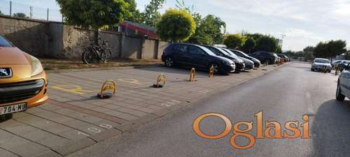 Parking mesto u okolini Sajma