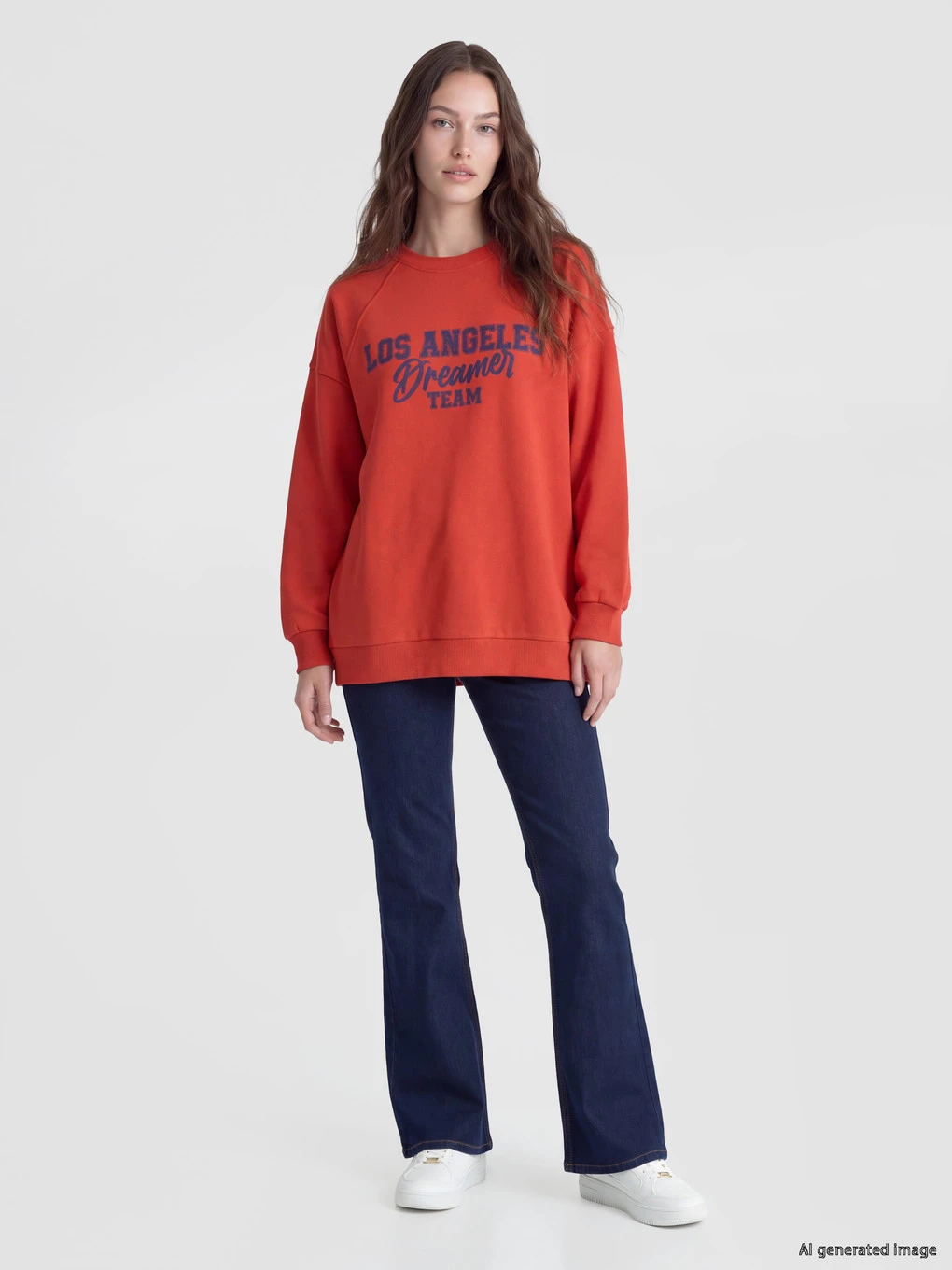 LCW Modest Oversize Ženska Debela Dukserica Tunika