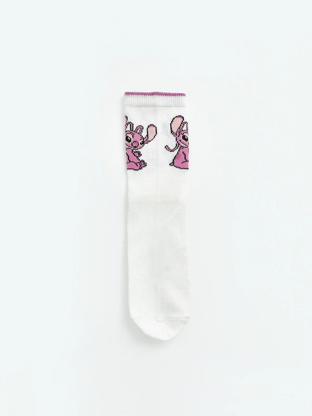 LCW Kids 5 Komada Dečjih Čarapa Do Gležnja Sa Stitch I Angel Printom